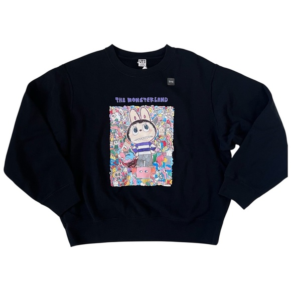 Uniqlo | Shirts & Tops | Uniqlo Popmart Collab Labubu Sweatshirt | Poshmark